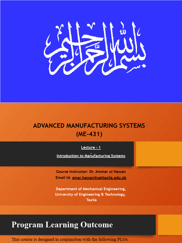 Lect 1 - Introduction To AMS | PDF | Economies | Business