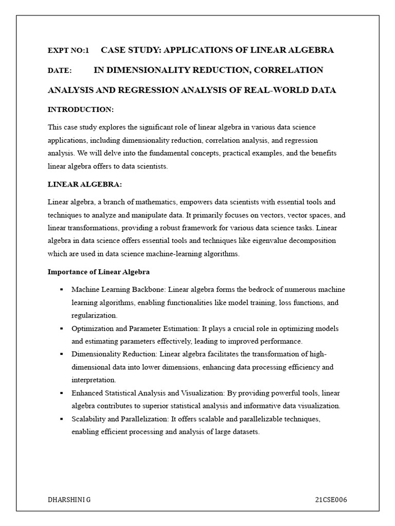 Data01 | PDF | Principal Component Analysis | Linear Regression