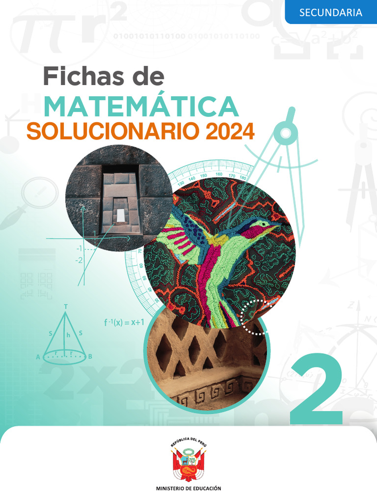 Fichas de Matemática 2 Secundaria 2024 | PDF