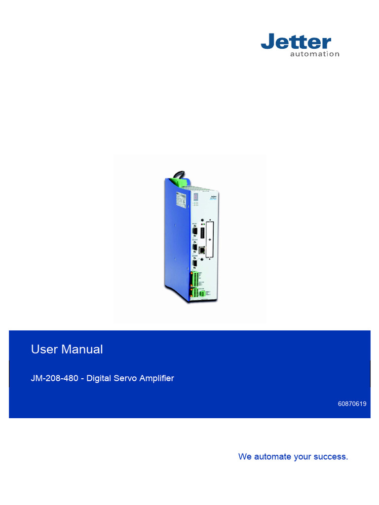 jetmove_208-480_ba_220_manual | PDF | Electric Motor | Electromagnetic Interference