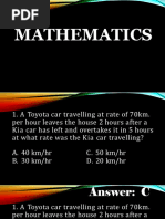 LET Reviewer Mathematics General Education | PDF