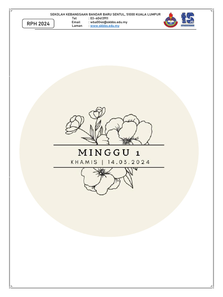 RPH 2024 - M1 - Khamis - 14mac | PDF
