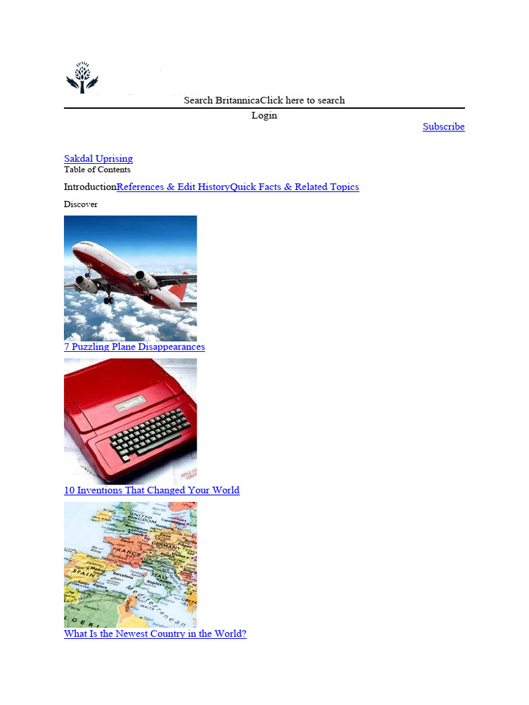 Search BritannicaClick Here To Search | PDF | Luzon