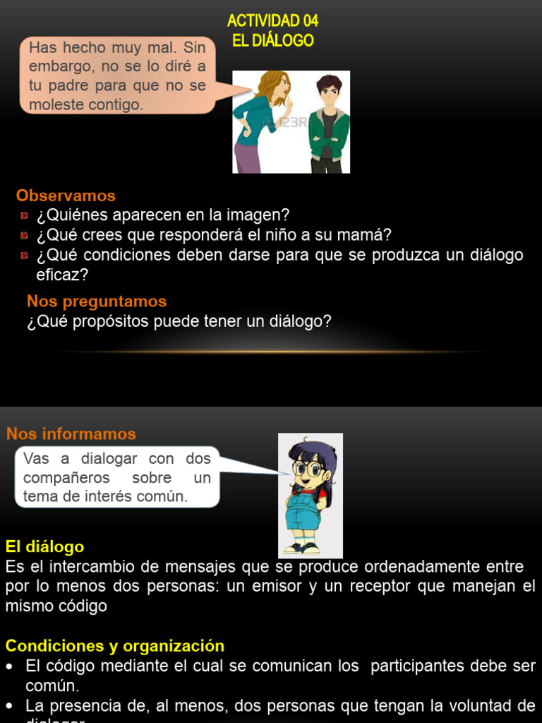 Claves para un Diálogo Eficaz | PDF | Comunicación | Comunicación humana