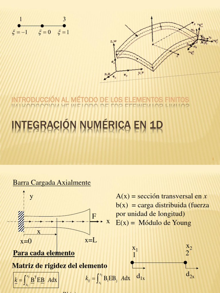 Examples_1D-2D | PDF | Integral | Análisis matemático