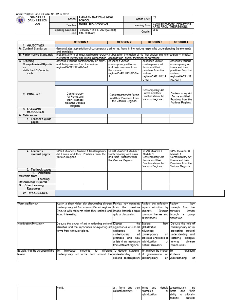DLL Cpar Week 1 | PDF | Learning | Cognitive Science