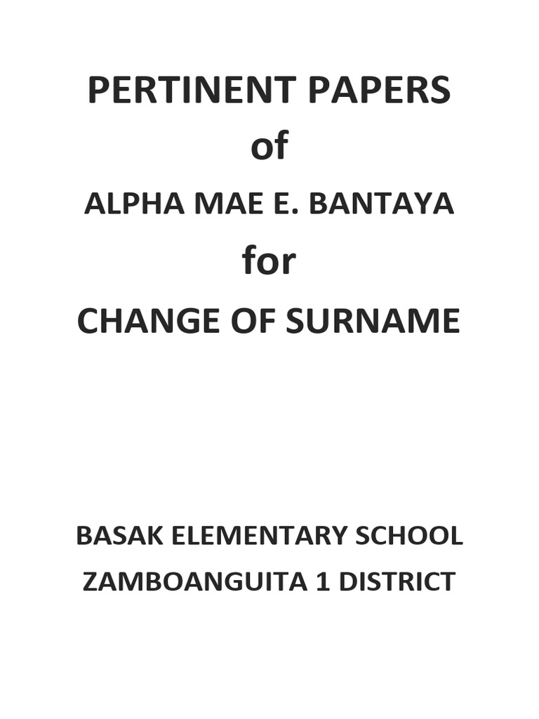 Front Page Pertinent Papers of | PDF