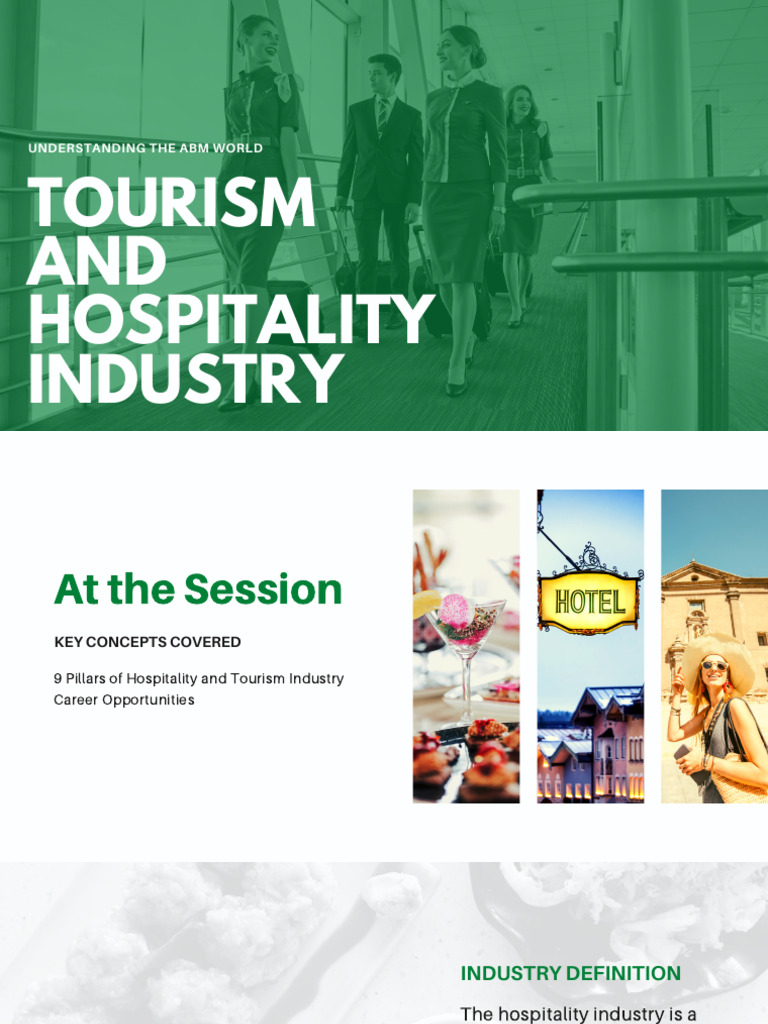 The Tourism and Hospitality Industry | PDF | Tourism | Hospitality Industry