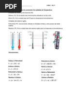 Escala Rankine | PDF | Celsius | Temperatura
