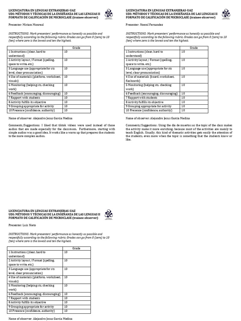 LESSON PLAN - FORMAT Listening | PDF | Behavior Modification | Cognition