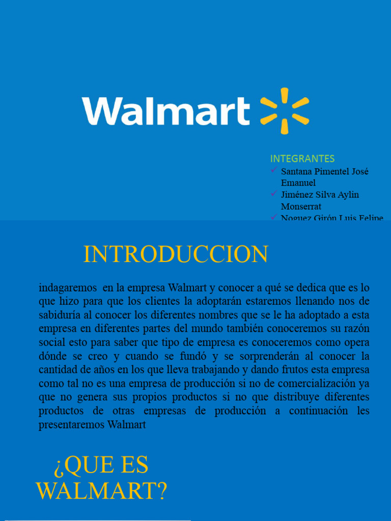 Walmart | PDF | Walmart | Economias