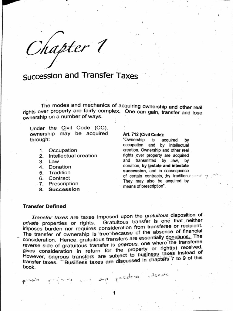 Chapter 1 Business Taxation 2023 Tabag | PDF