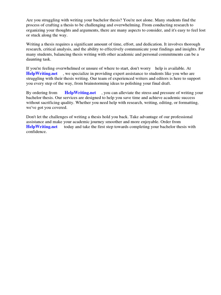 Bachelor Thesis Schreiben Tipps | PDF | Physical Sciences | Chemistry