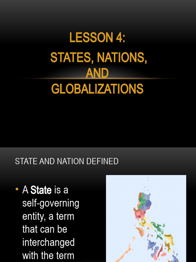 Understanding States and Nations | PDF | Globalization | Nation