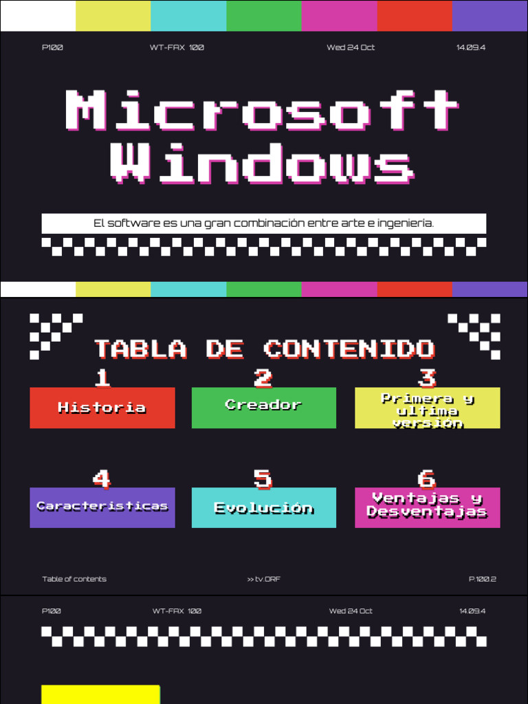 WINDOWS | PDF | Microsoft Windows | Plataformas de computación