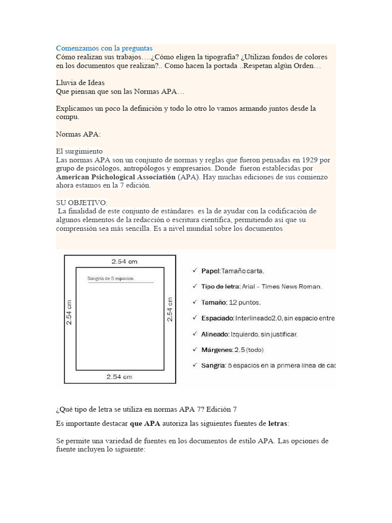 Normas APA | PDF | Serif | Escritura