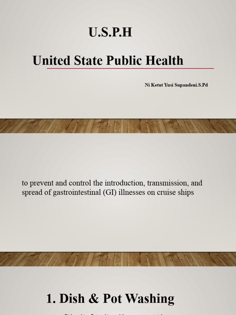 Usph | PDF | Food And Drink