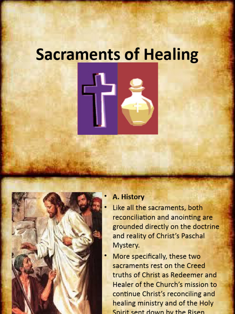 Sacrament of Healing | PDF | Penance | Confession (Religion)