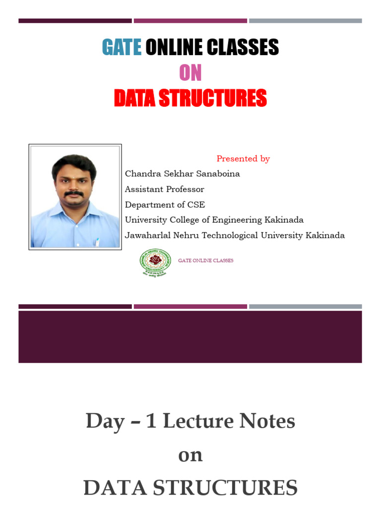 Online Classes: Data Structures | PDF | Computer Program | Programming