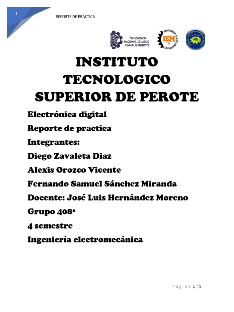 Reporte de Practica 2.PDF 2230 | PDF | Arduino | Electrónica