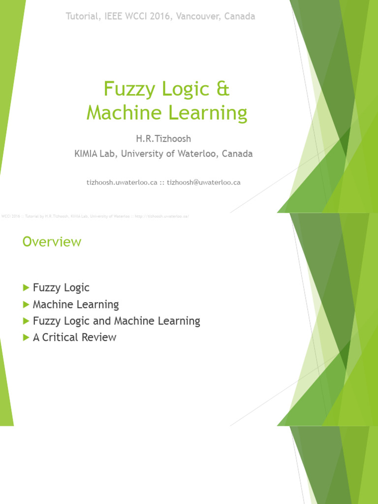 Fuzzy Logic & Machine Learning - PPT | PDF | Support Vector Machine ... Fuzzy Logic & Machine Learning - PPT | PDF | Support Vector Machine ...