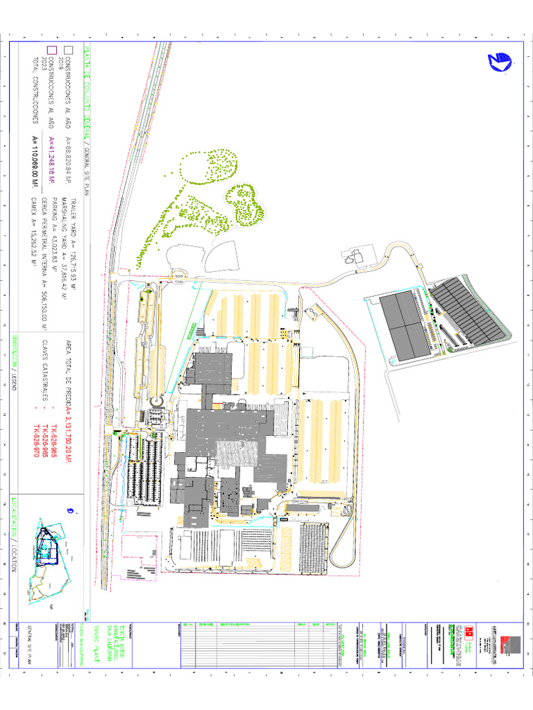 Layout General Planta TMMBC Mod. 02-14-2024 - LEMT (1) | PDF