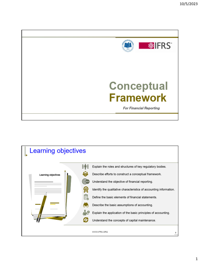 Revised Conceptual Framework Overview | PDF | International Financial ...