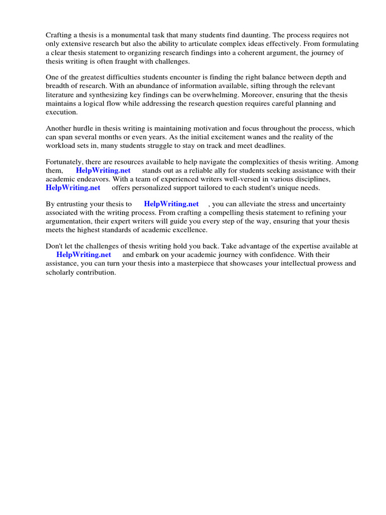 Good Thesis Writing Techniques | Download Free PDF | Thesis | Essays