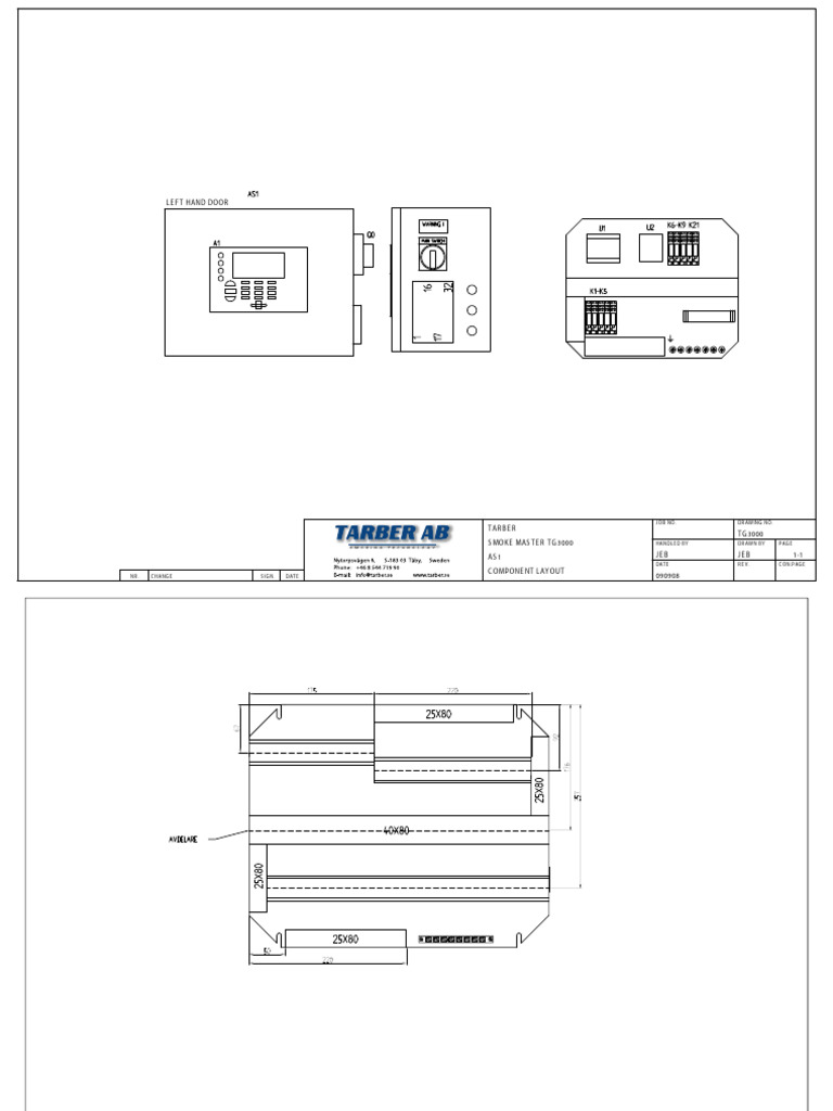TG3000 El-Dwg | PDF