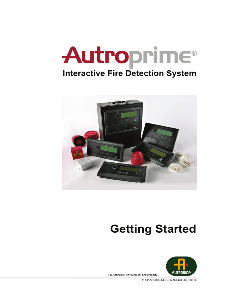 Autronica AutroPrimeFireDetection TM | PDF | Computing | Computer ...