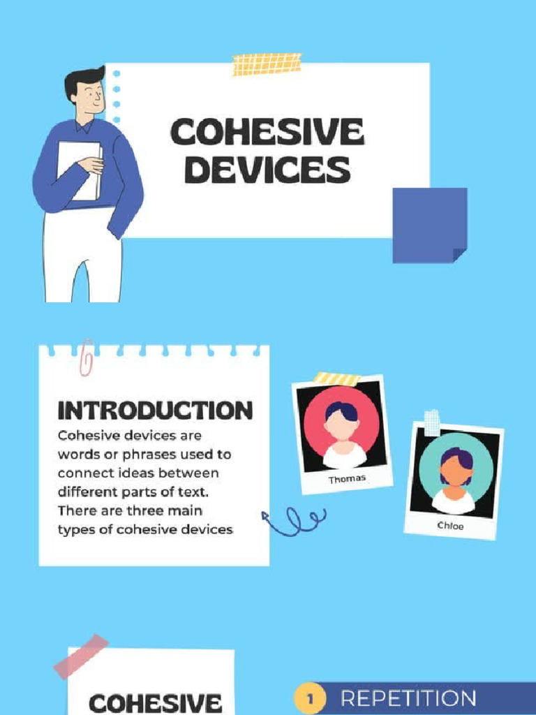 Cohesive Devices | PDF