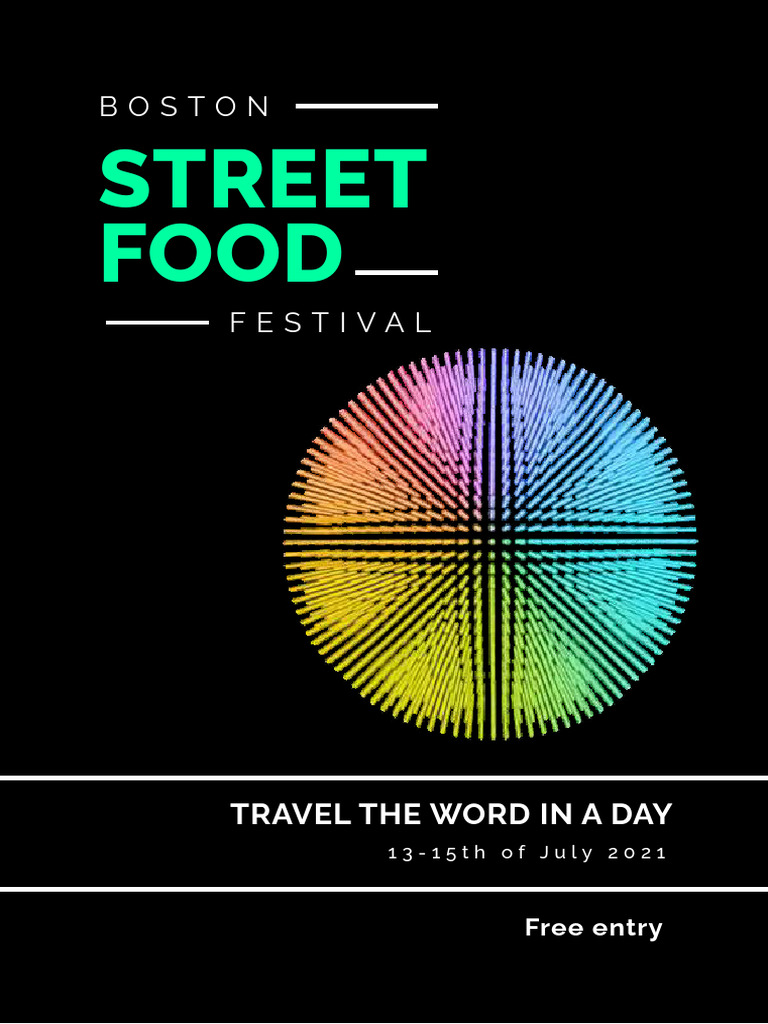 Interactive Festival Brochure Template | PDF