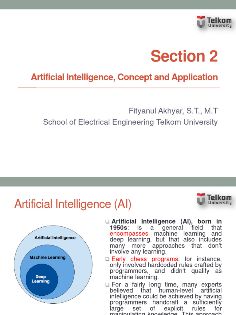 2-Artificial Intelligence, Concept and Application | PDF | Machine ...
