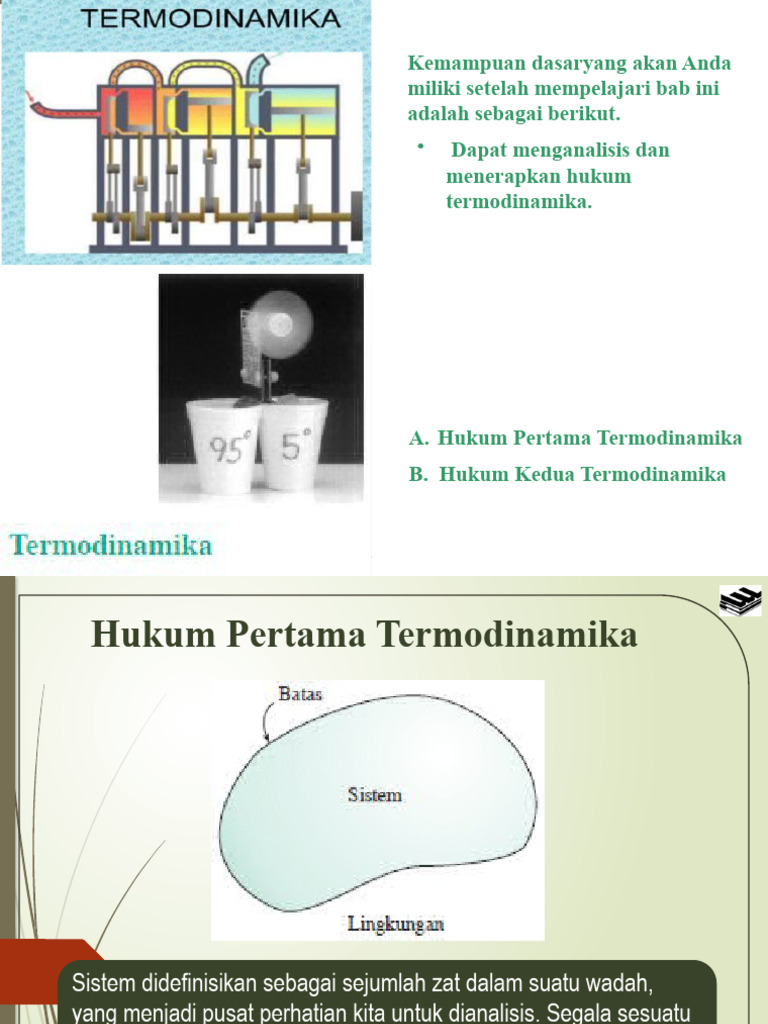 Hukum Termodinamika dan Proses Gas | PDF | Sains & Matematika
