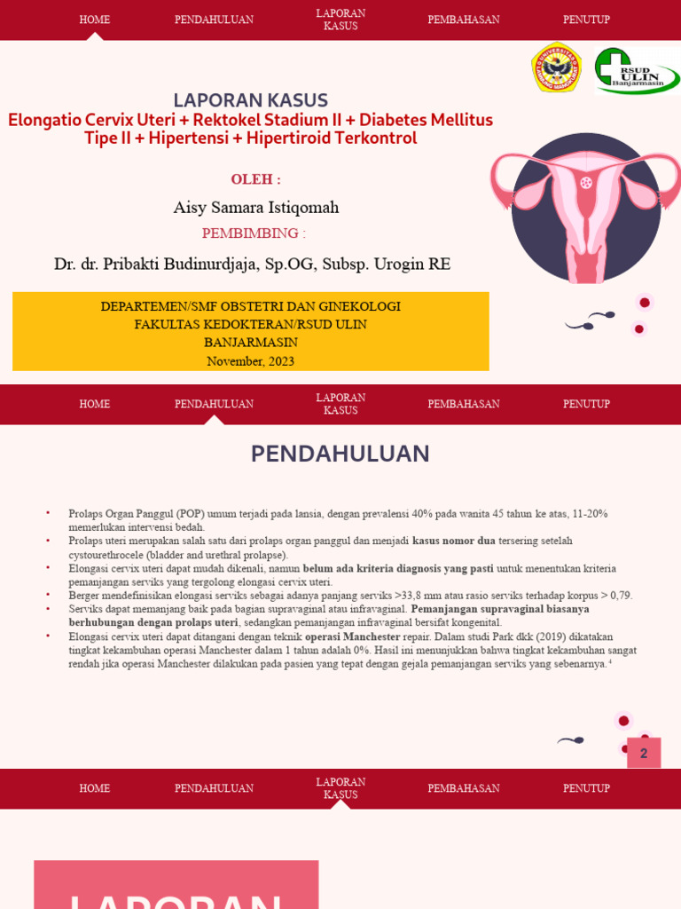 Laporan Kasus Obsgyn | PDF