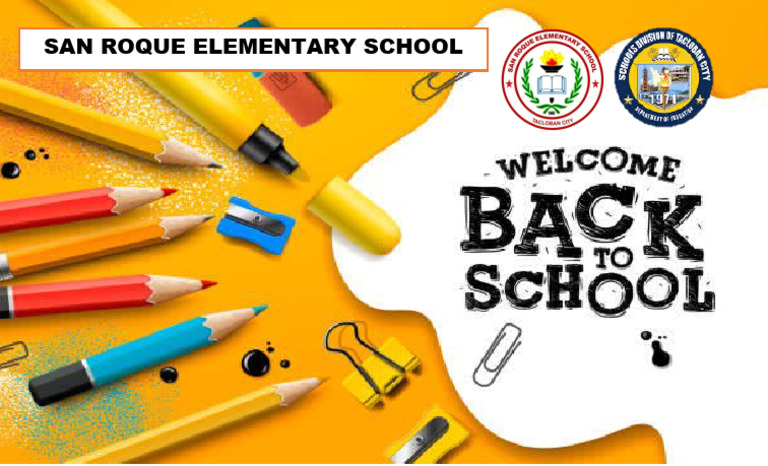 Welcome Back To School Tarp | PDF