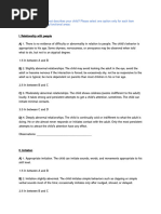 Autism Symptom Dimensions Questionnaire (ASDQ) | PDF | Body Language ...