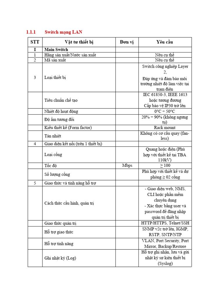 Switch M NG LAN | PDF