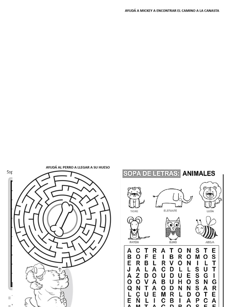Libro Pasatiempos | PDF