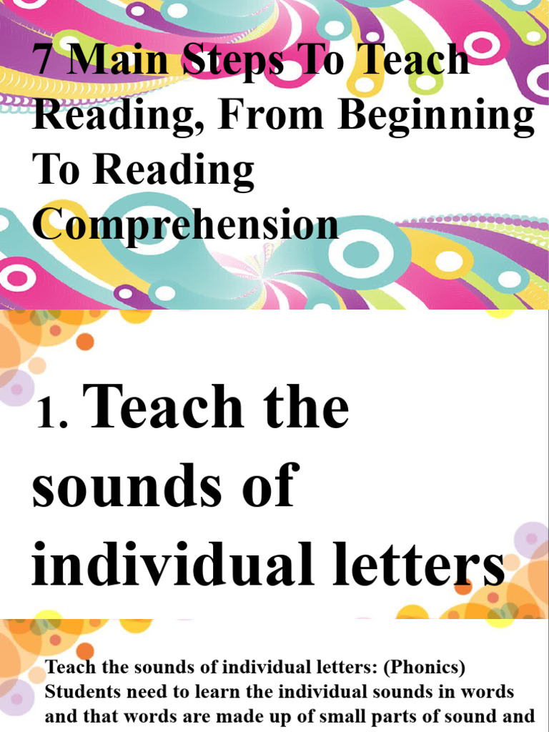 PPT-Teaching Beginning Reading | PDF | Phonics | Reading Comprehension