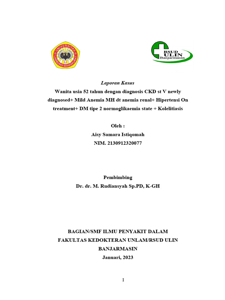 Laporan Kasus IPD | PDF