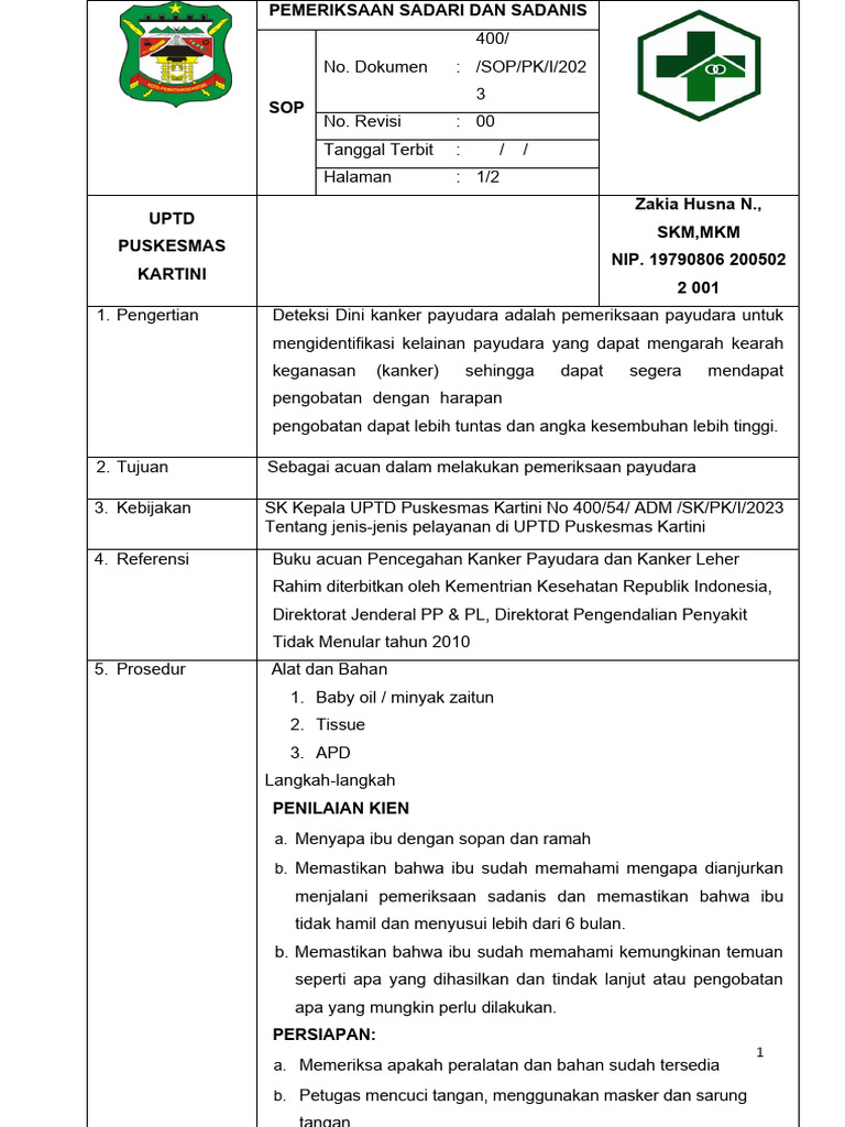 Sop Sadari | PDF