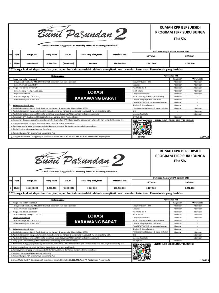 KPR Subsidi BTN 2023: Persyaratan dan Angsuran | PDF