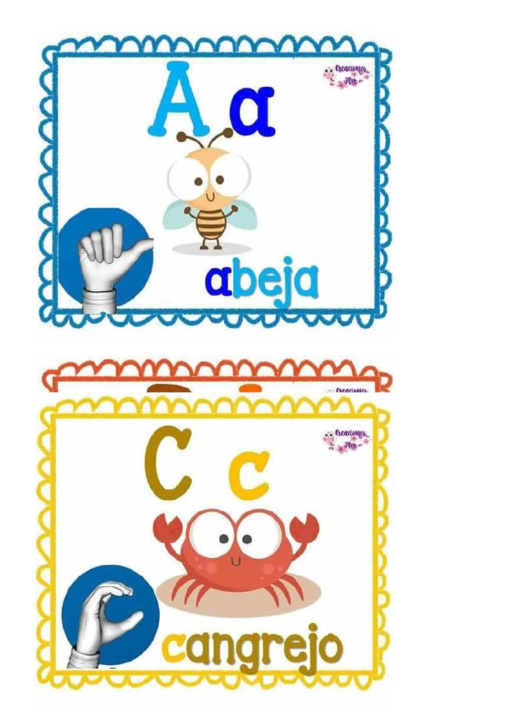 Abecedario LSM | PDF