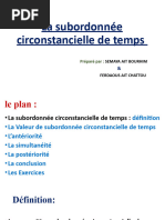 L'expression Du Temps | PDF | Grammaire | Linguistique