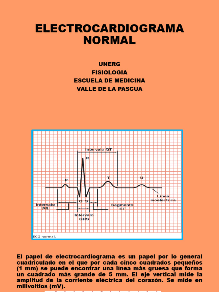 Electrocardiograma Normal | PDF | Electrocardiografia | Sistema cardiovascular