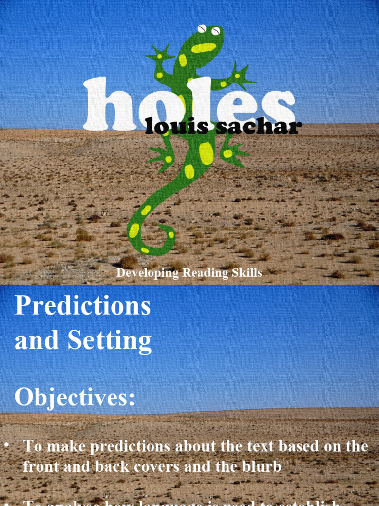 Holes Intro - Lesson 1 | PDF | Linguistics | Human Communication