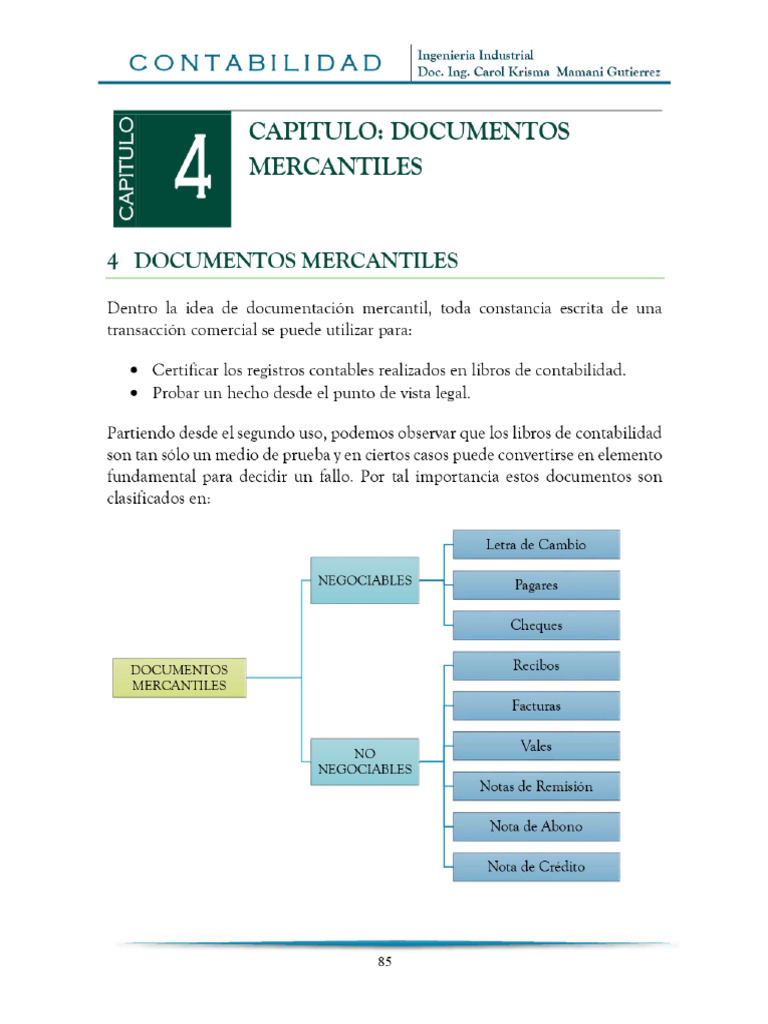 Cap 4 Contabilidad | PDF