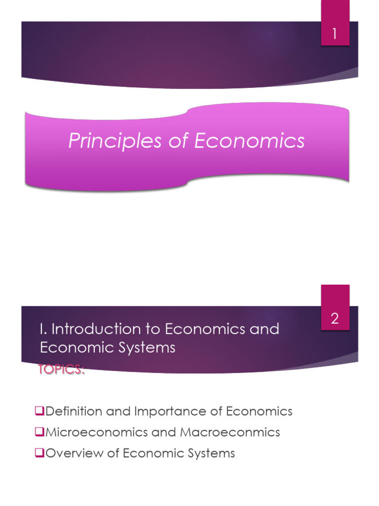 Principles of Economics | PDF | Supply And Demand | Price Elasticity Of ...