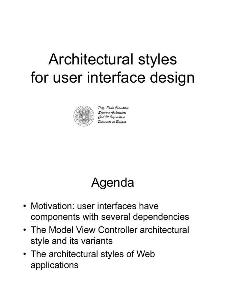 Lect 06 - MVC Style | PDF | Ajax (Programming) | Model–View–Controller